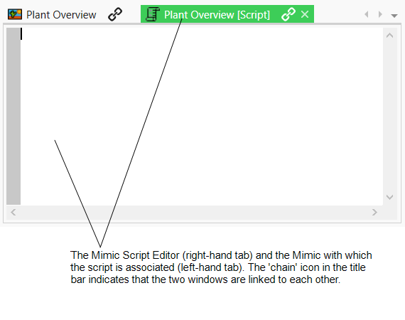 Scripting Guide - Display the Script Editor for a Mimic (Mimic Scripts)